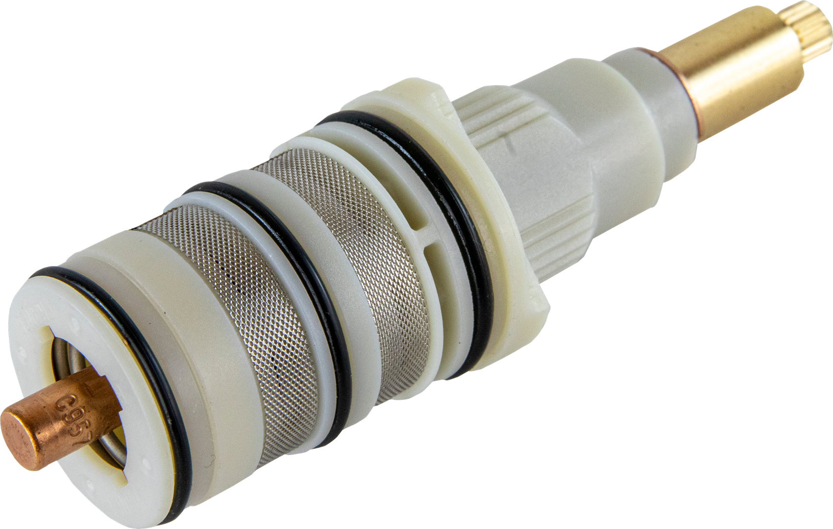 2 Outlet Thermostatic Multi-Flow Valve Body (no collars)